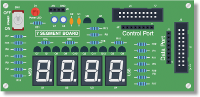 Seven Segment Display board – openlabpro.com
