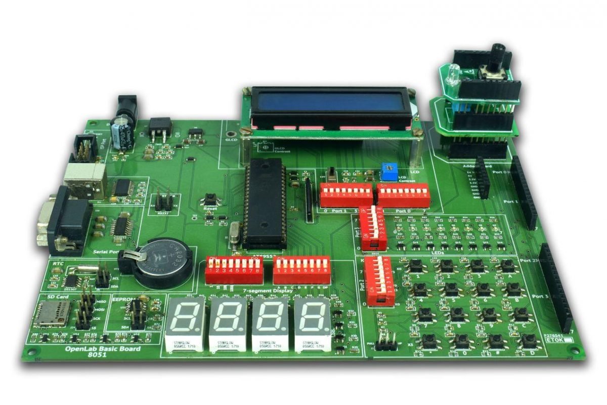 8051 Development System Circuit Board